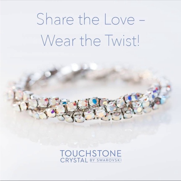 Touchstone Crystal | Jewelry | Touchstone Crystal By Swarovski Twist ...